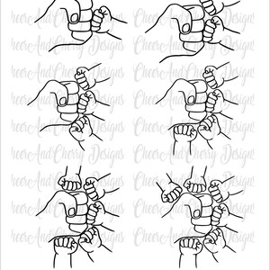 Father and Baby First Bump SVG PNG Bundle, Fathers Day Svg File Grandpa ...