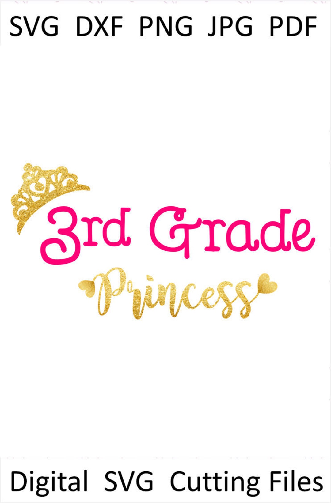 Third Grade Svg Dxf Png 3rd Grade Graduation Svg Last Day of - Etsy
