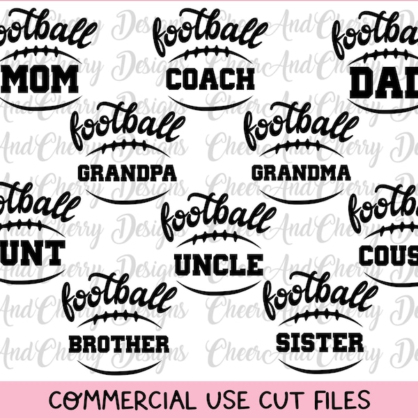 Football Dad Svg - Etsy