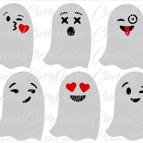 Ghost Emoji - Etsy