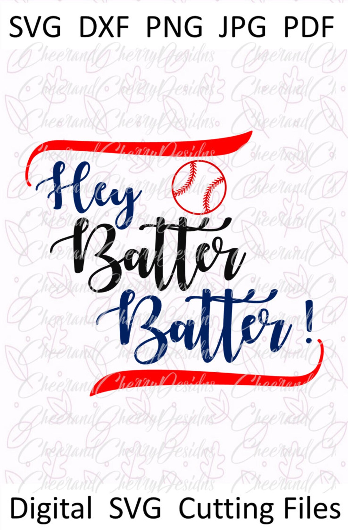 Hey Batter Batter SVG Baseball Svg Files for Silhouette Svg Files for ...