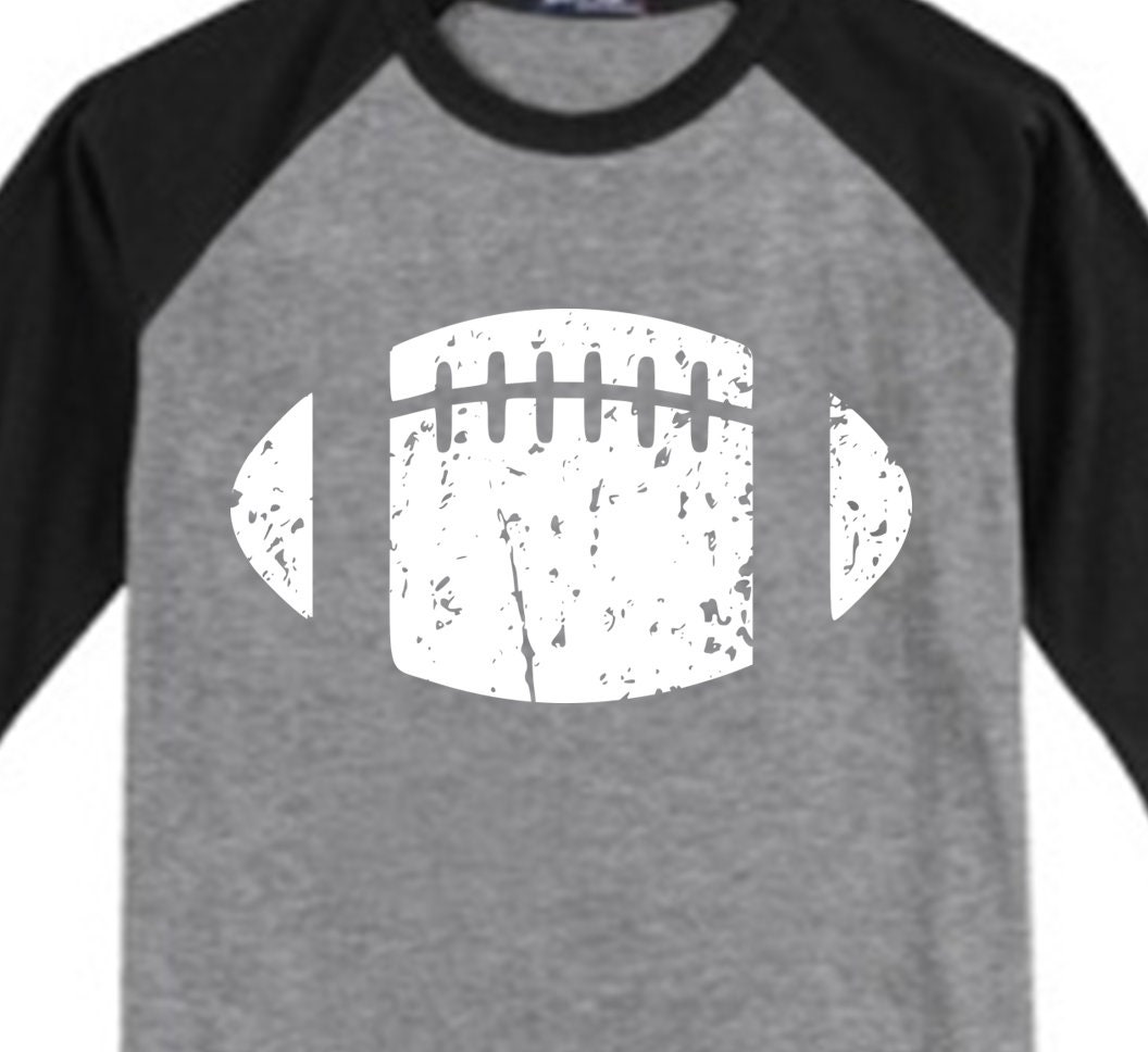 Distressed Football Svg Files for Cricut Grunge Football Cut | Etsy