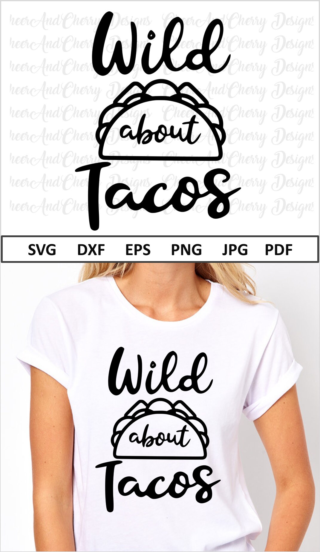 Tacos Svg file Taco Tuesday Svg for Cinco de Mayo Svg for | Etsy