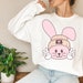 Bunny Face Svg Png Retro Easter Bunny Svg for Baby Smiling Face Png ...