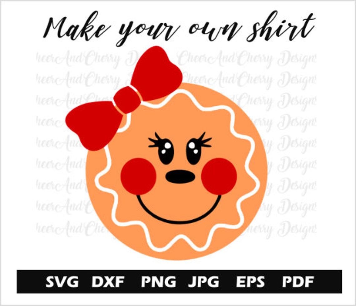 Gingerbread Face SVG PNG Bundle Gingerbread Man Layered Svg - Etsy