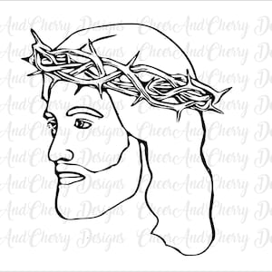 Christian SVG PNG Bundle, Easter Svg Files, Hand Drawn Jesus Svg for ...