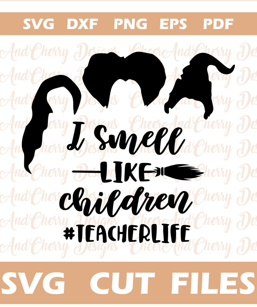 I Smell Children Svg Funny Halloween Svg for Teachers | Etsy