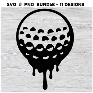 Dripping Sport Balls Svg Bundle 11 Designs Football Baseball Softball ...