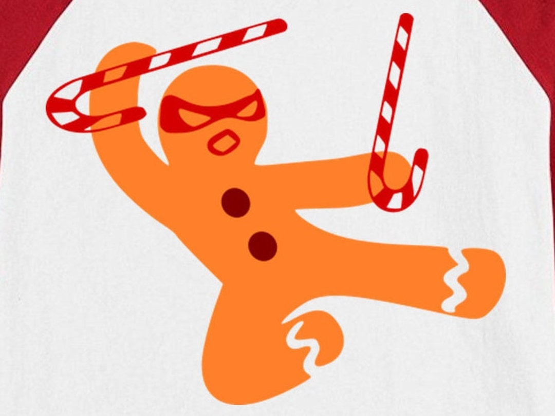Ninja Gingerbread SVG PNG, Ninjabread Svg, Funny Christmas Svg for Boys ...