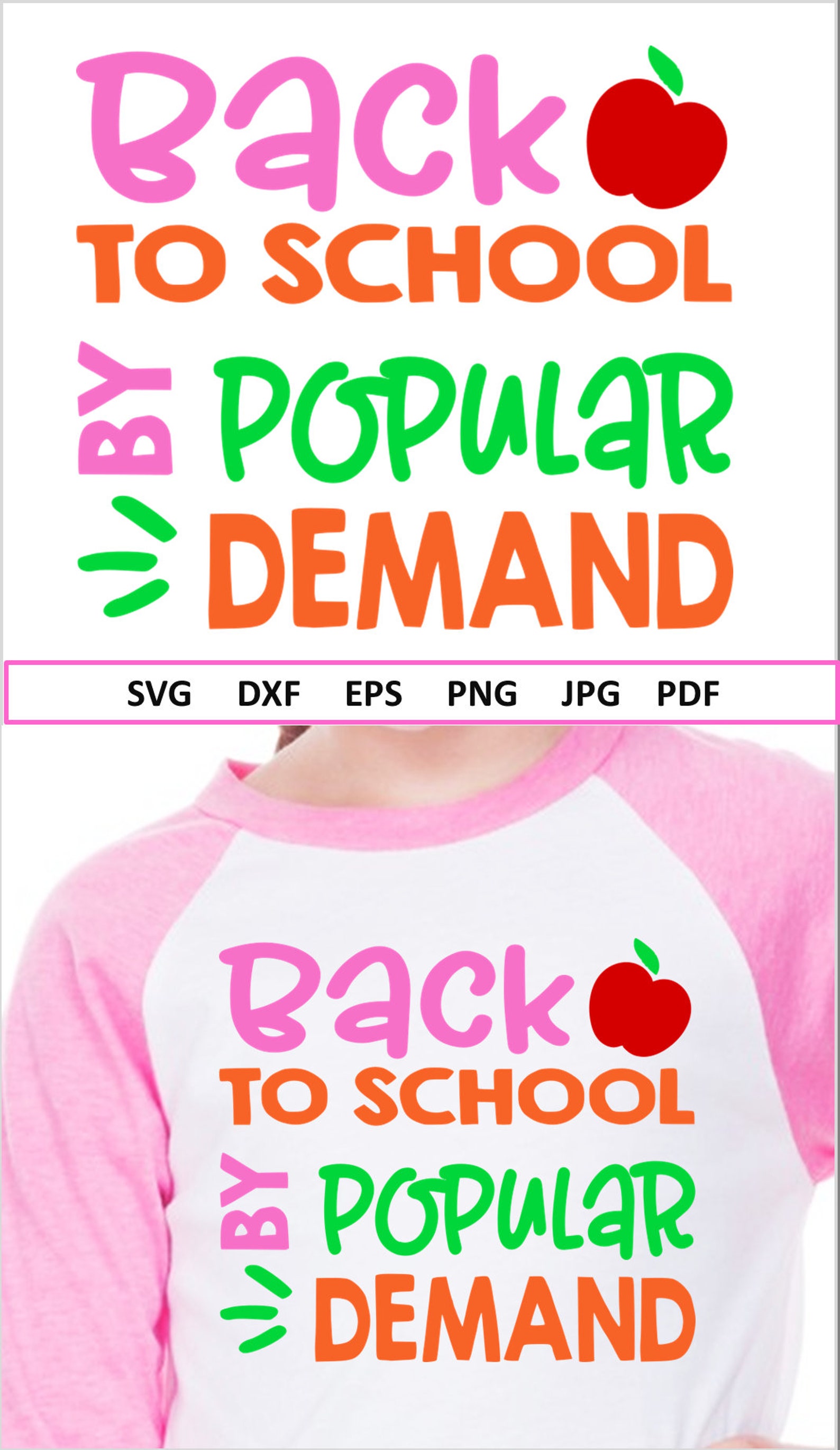 Back to School Svg Files First Day of School Svg for Girls - Etsy