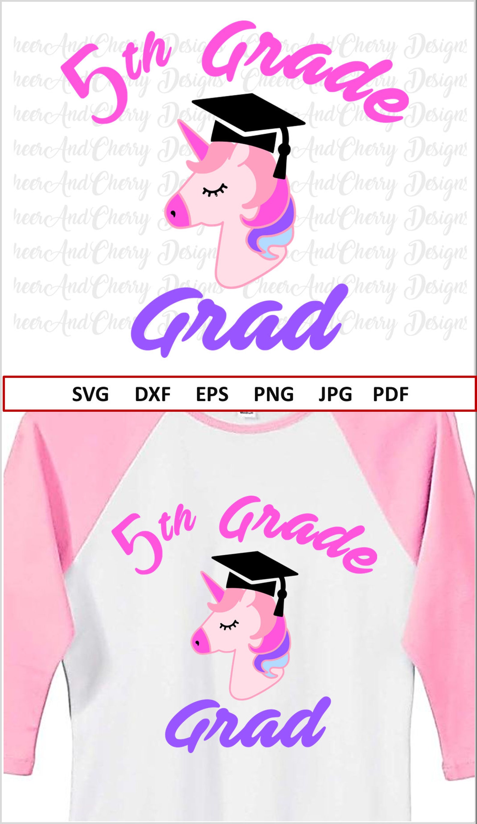 5th Grade Graduation SVG DXF Last Day of School SVG 5th Grade - Etsy