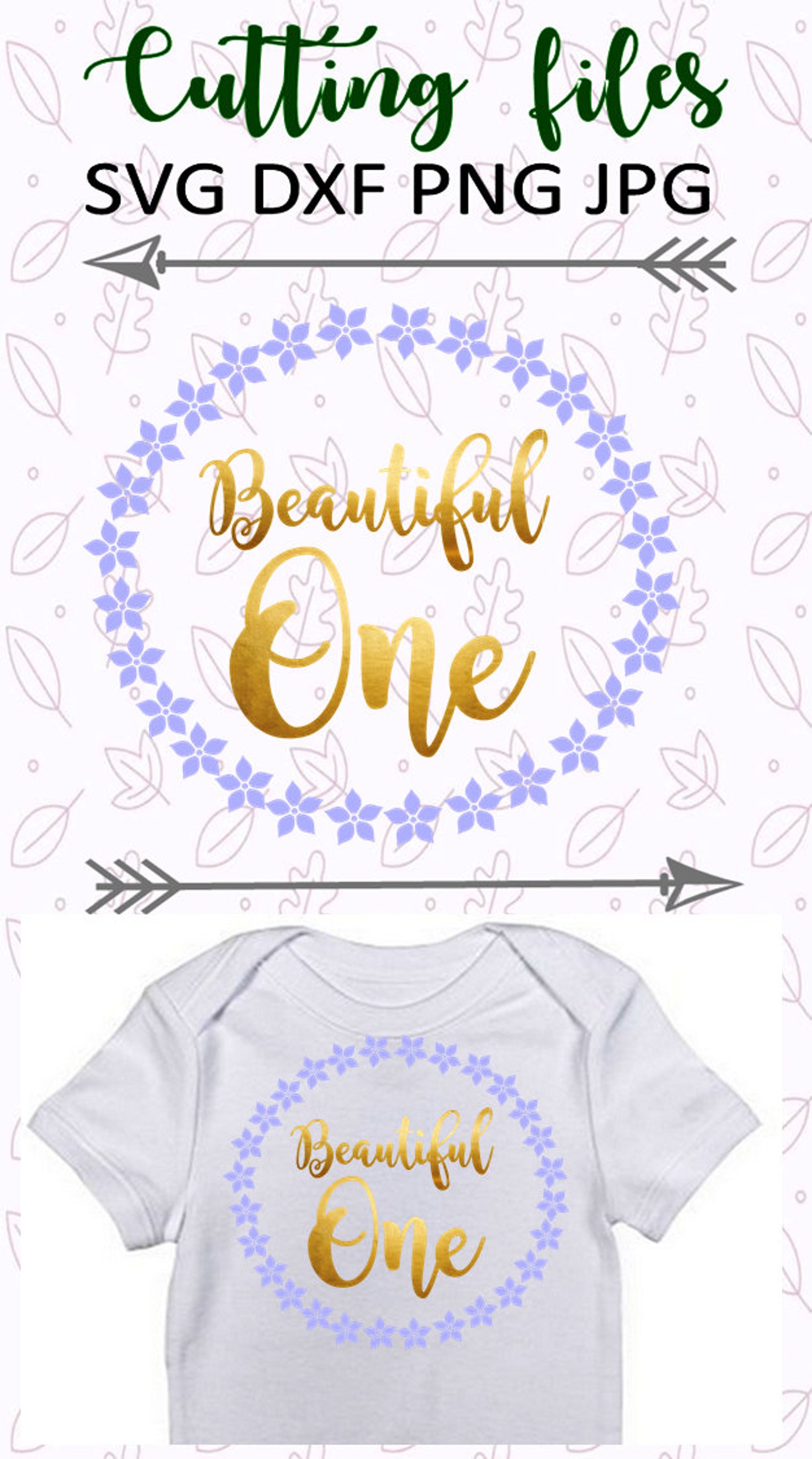First Birthday Svg One svg Baby girl svg Cut File Birthday svg | Etsy