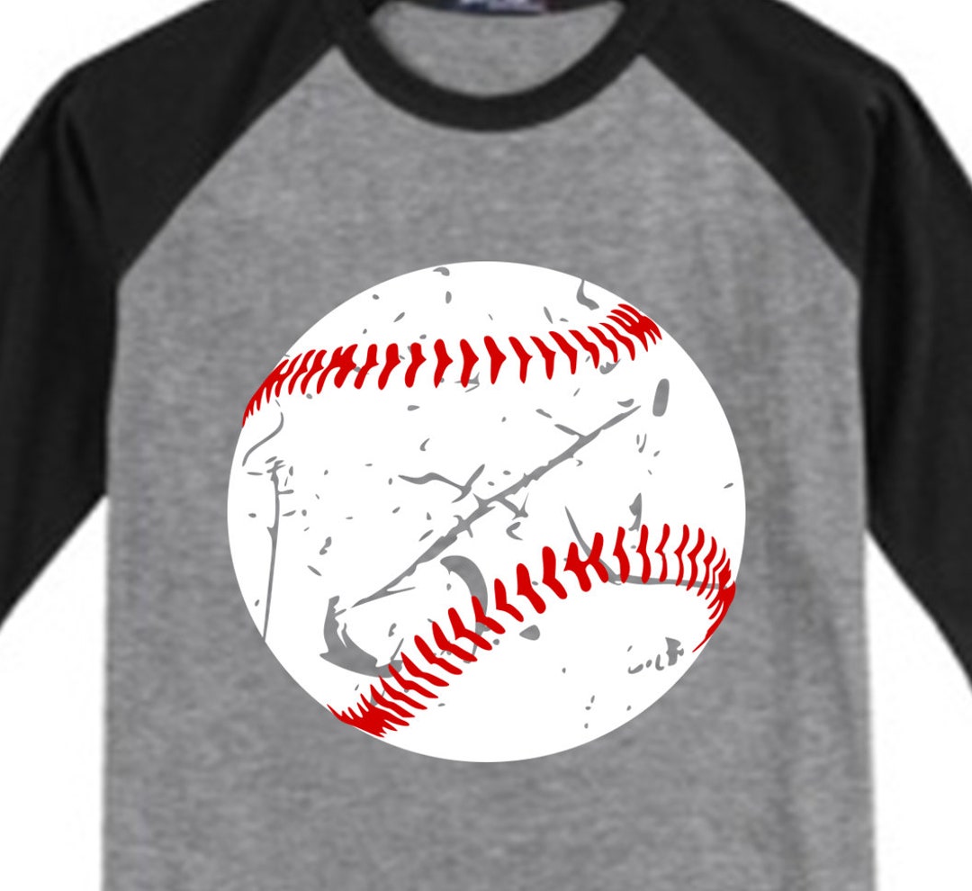 Baseball Svg File for Cricut Distressed Baseball Svg Baseball Svg for ...