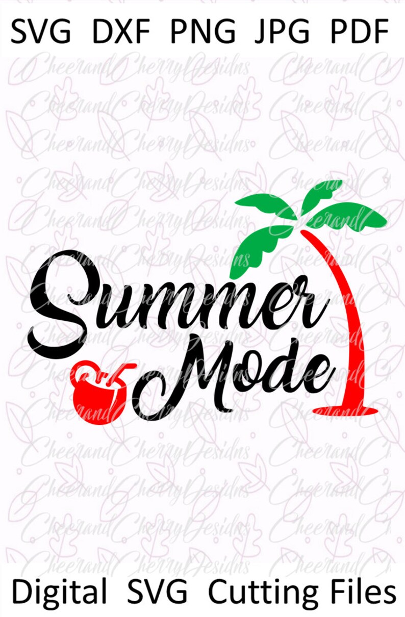 Summer svg files Vacation SVG Summer cut file Beach SVG file | Etsy