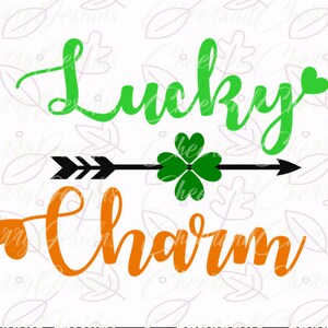 Lucky Charm SVG St Patricks Day SVG Cut File: SVG, Dxf, St Patricks Svg ...