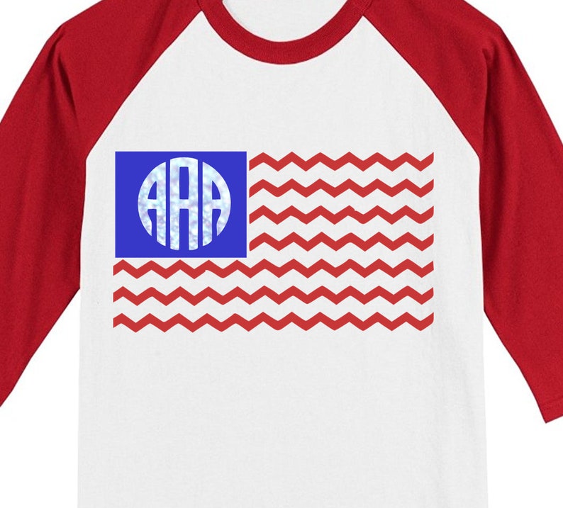 Chevron American Flag SVG for Silhouette Cameo Chevron Flag - Etsy