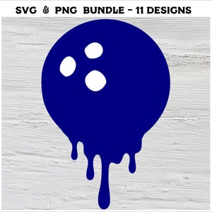 Dripping Sport Balls Svg Bundle 11 Designs Football Baseball Softball ...