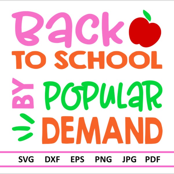 Back by Popular Demand Svg - Etsy Back by Popular Demand Svg - Etsy