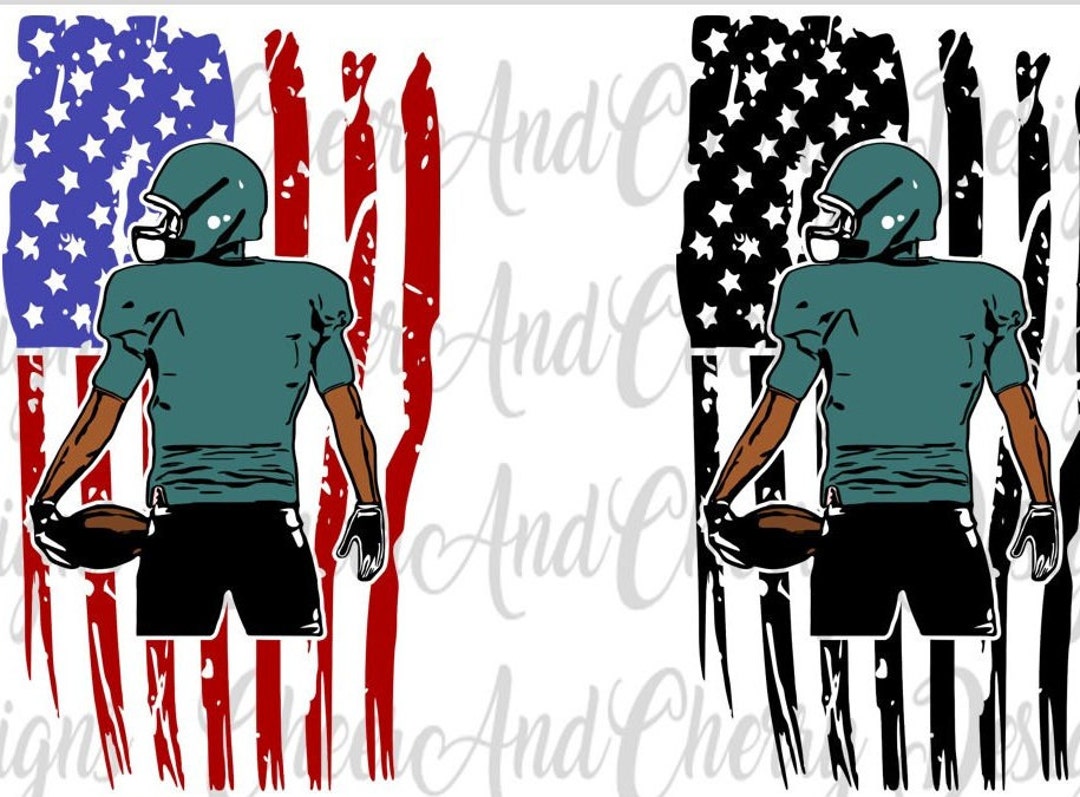 Custom Football Player Svg Bundle Football Svg Free Font Football Name ...