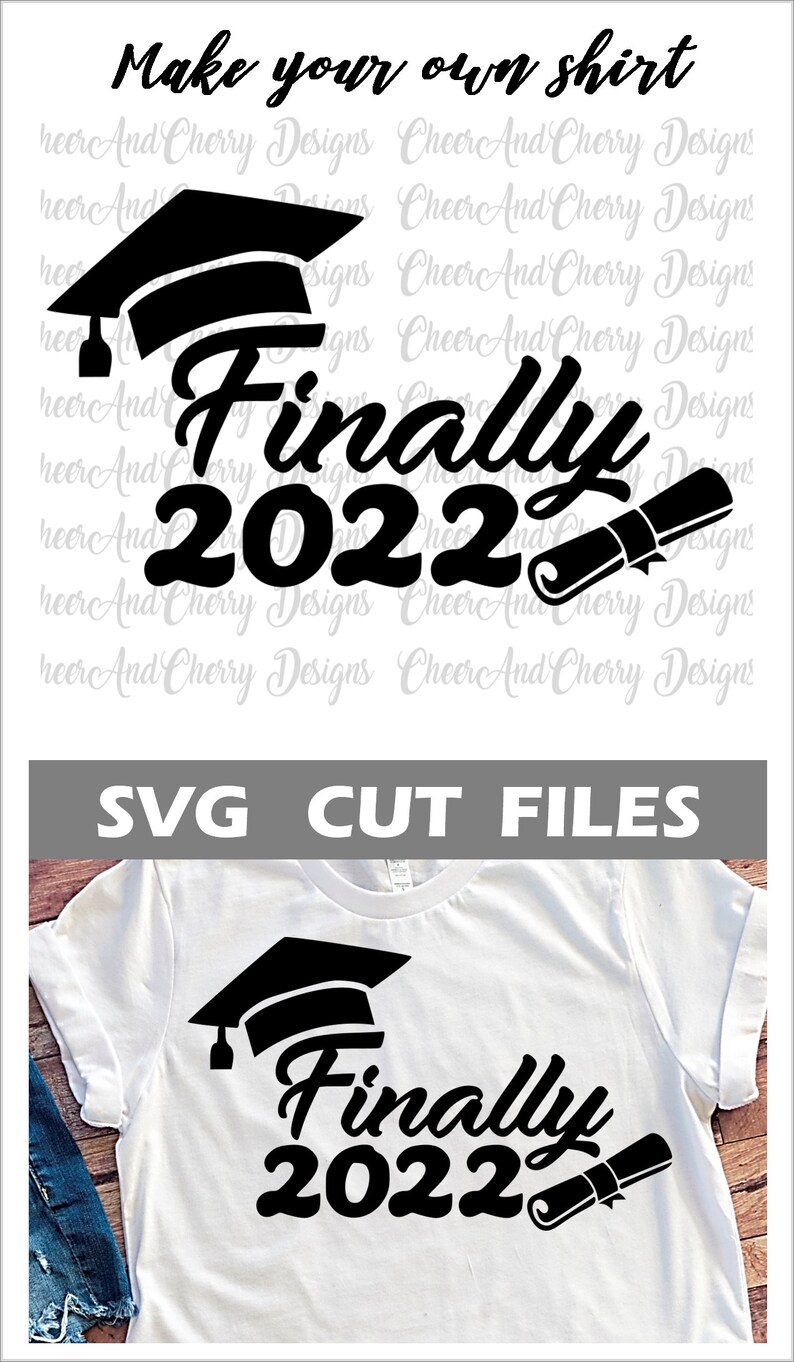 Finally 2022 Graduate SVG Graduation Svg Class of 2022 Grad | Etsy