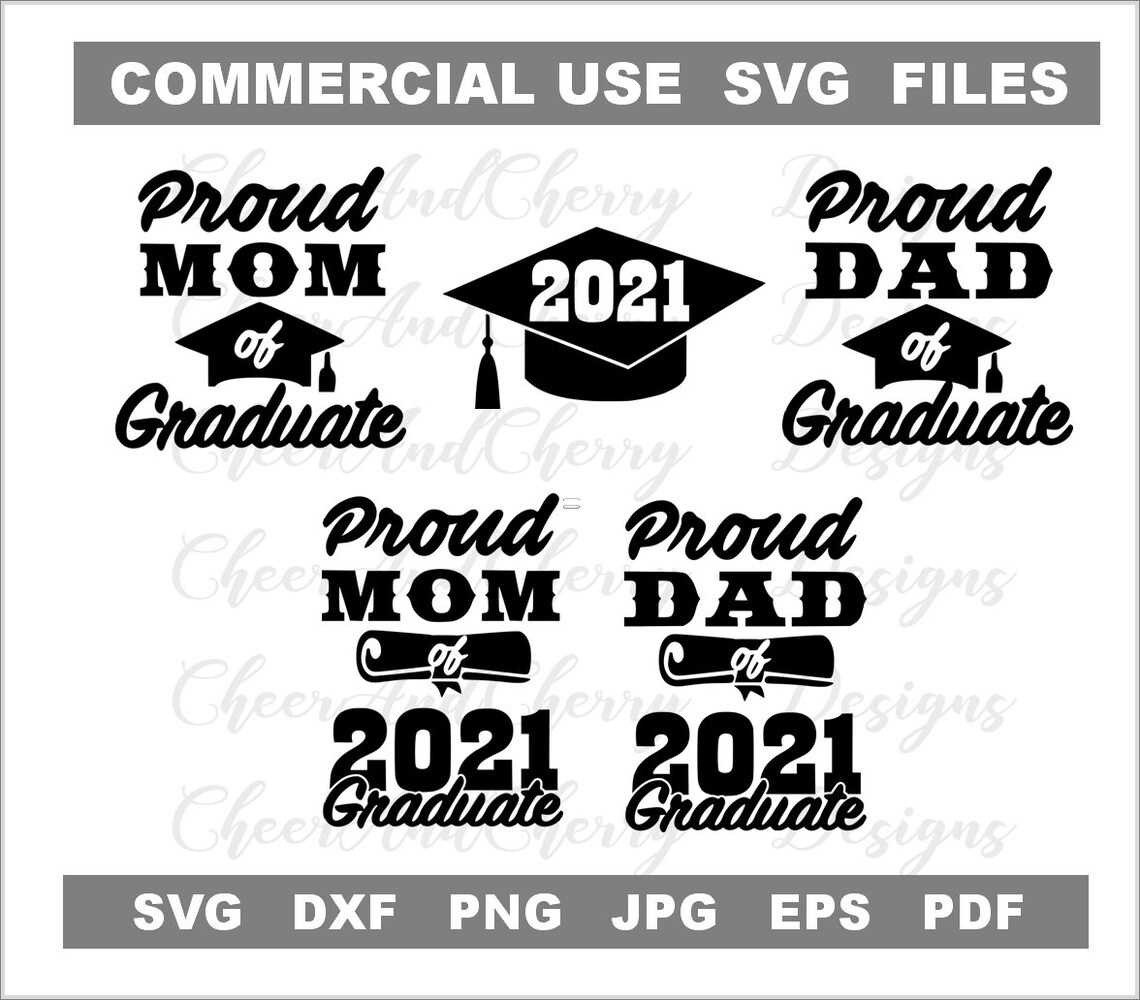 Graduation SVG Bundle Graduation Cut Files Graduate SVG | Etsy