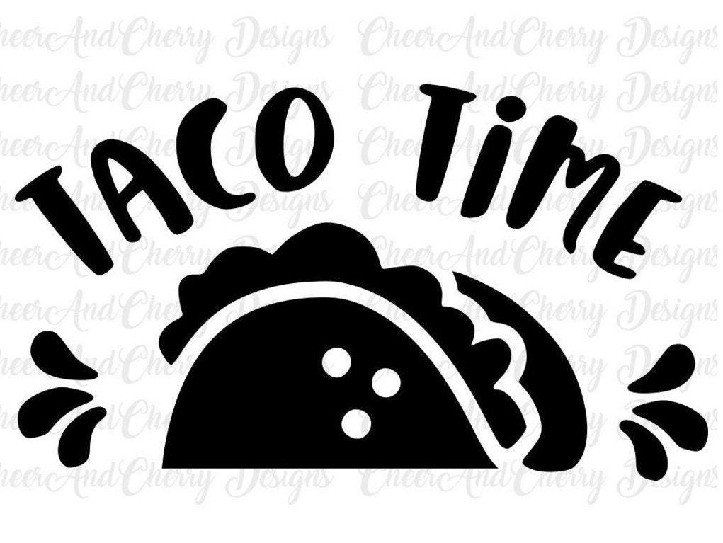 Tacos Svg Png Dxf Cinco de Mayo cutting files for Cricut | Etsy