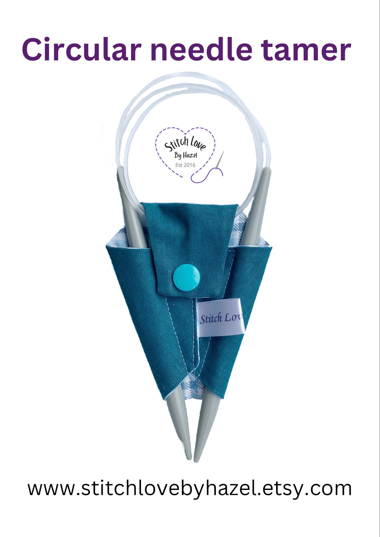 Sewing Pattern, Needle Keeper for Circular Knitting Needles. Needle ...