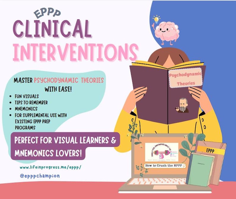 EPPP Visual Aid and Mnemonic Supplemental Packet (to Supplement Your ...