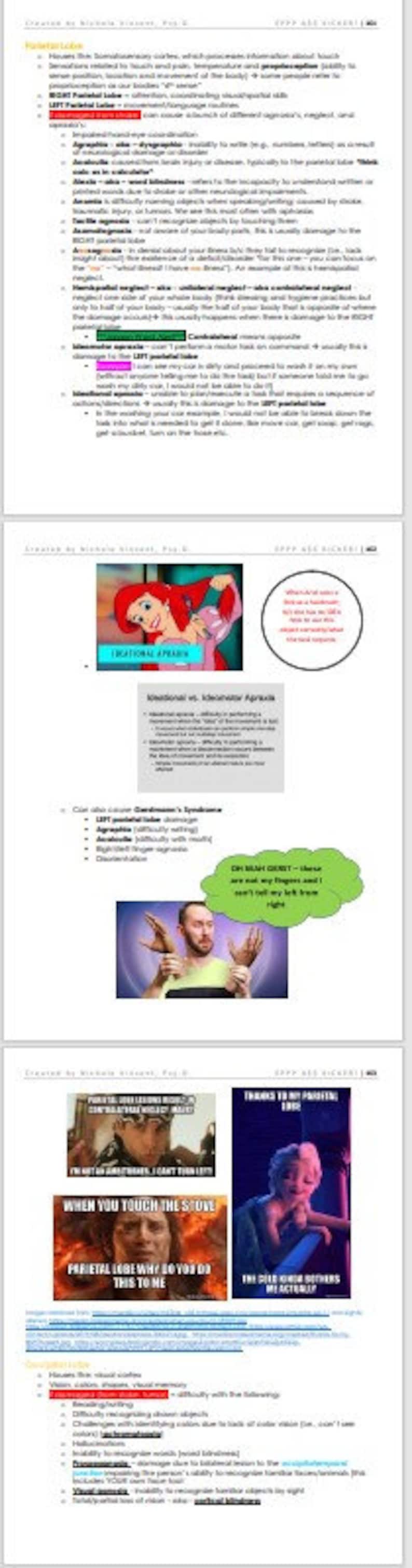 EPPP Visual Aid and Mnemonic Supplemental Packet (to Supplement Your ...