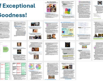 EPPP Visual Aid and Mnemonic Supplemental Packet to Supplement Your ...