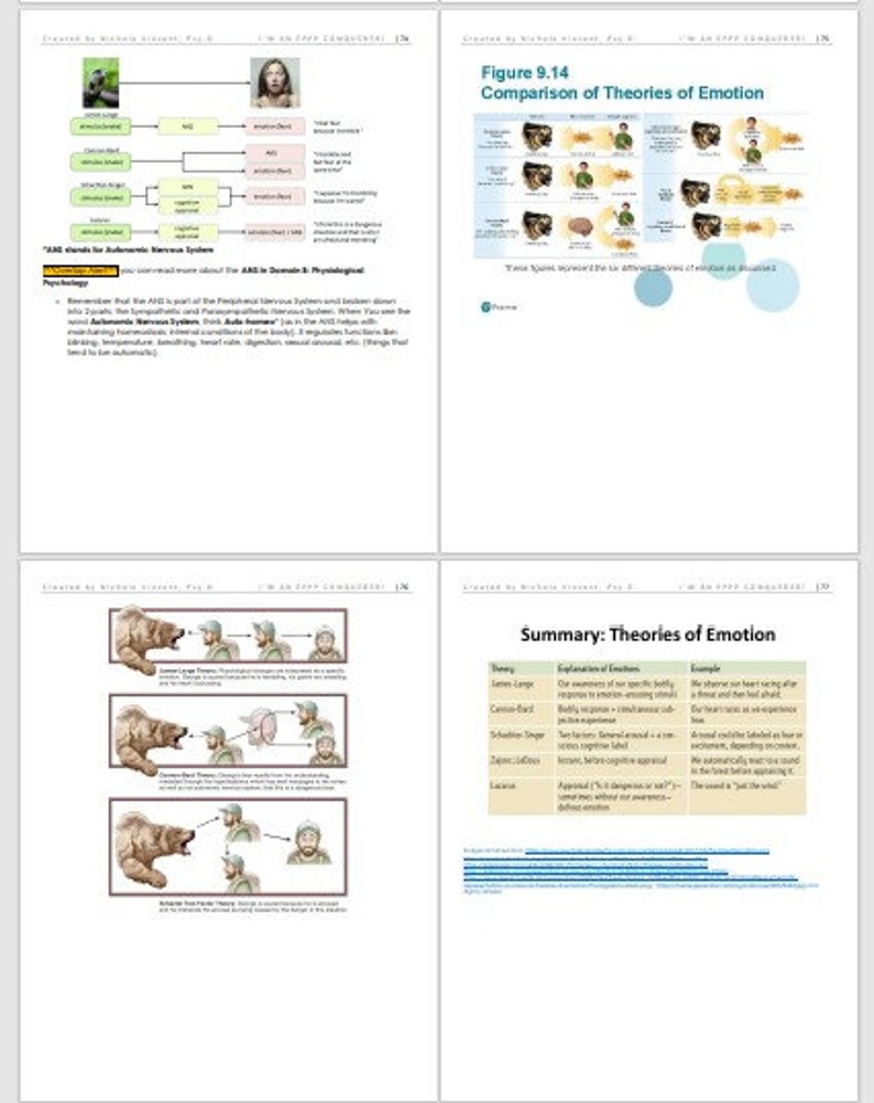 EPPP Visual Aid and Mnemonic Supplemental Packet to Supplement Your ...