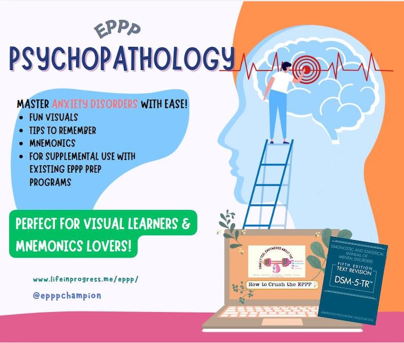 EPPP Visual Aid and Mnemonic Packet (to Supplement Your Studying ...
