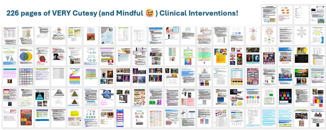 EPPP Visual Aid and Mnemonic Supplemental Packet (to Supplement Your ...