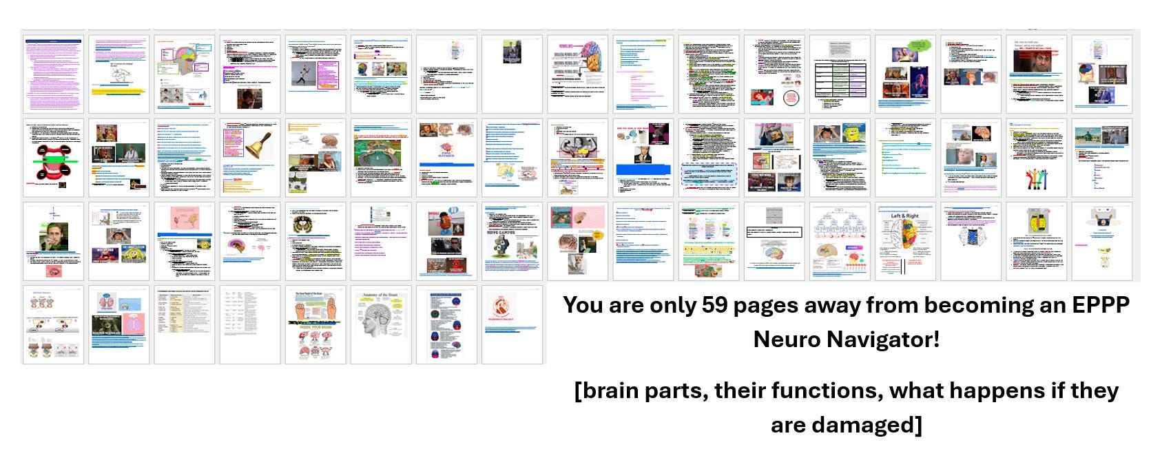 EPPP Visual Aid and Mnemonic Supplemental Packet (to Supplement Your ...