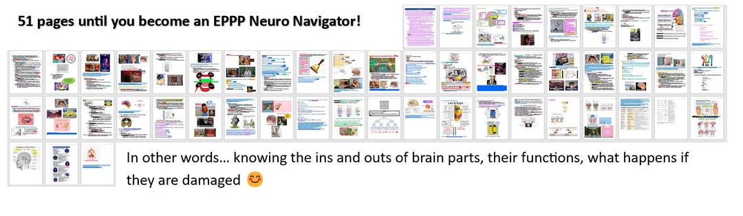 EPPP Visual Aid and Mnemonic Supplemental Packet to Supplement Your ...