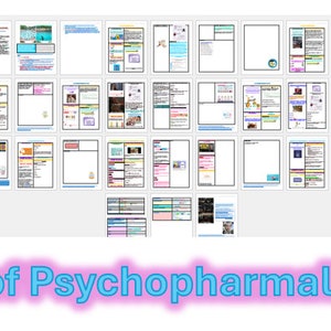 EPPP Visual Aid and Mnemonic Supplemental Packet (to Supplement Your ...