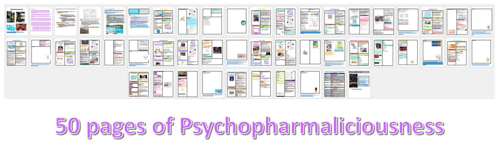 EPPP Visual Aid and Mnemonic Supplemental Packet to Supplement Your ...