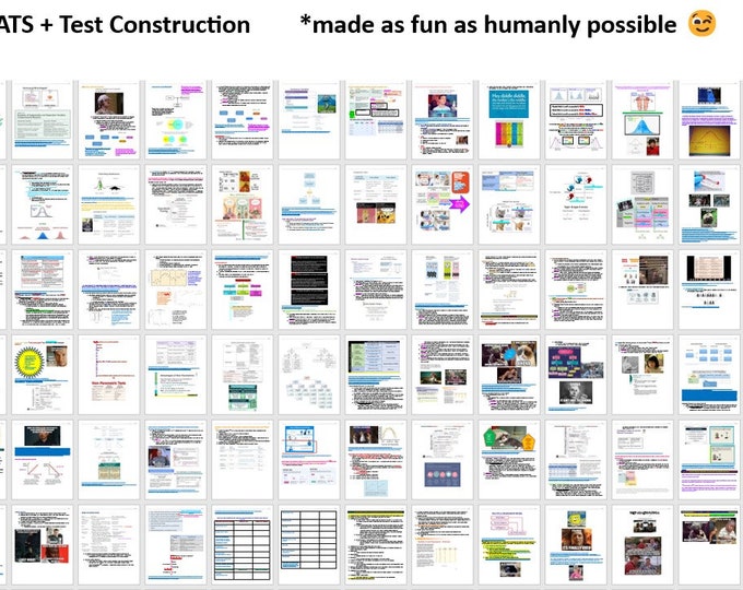 EPPP Visual Aid and Mnemonic Packet to Supplement Your Studying Domain A - Etsy