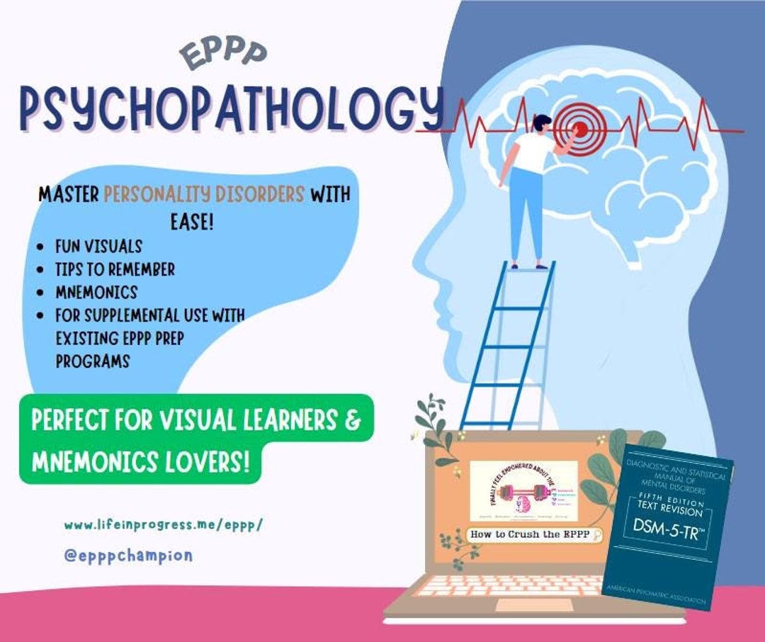 EPPP Visual Aid and Mnemonic Packet (to Supplement Your Studying ...