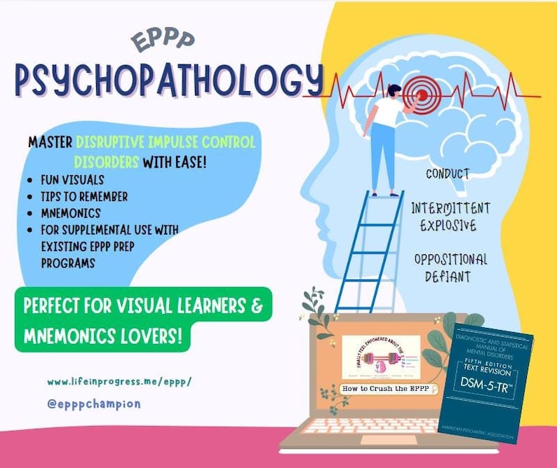 EPPP Visual Aid and Mnemonic Packet (to Supplement Your Studying ...