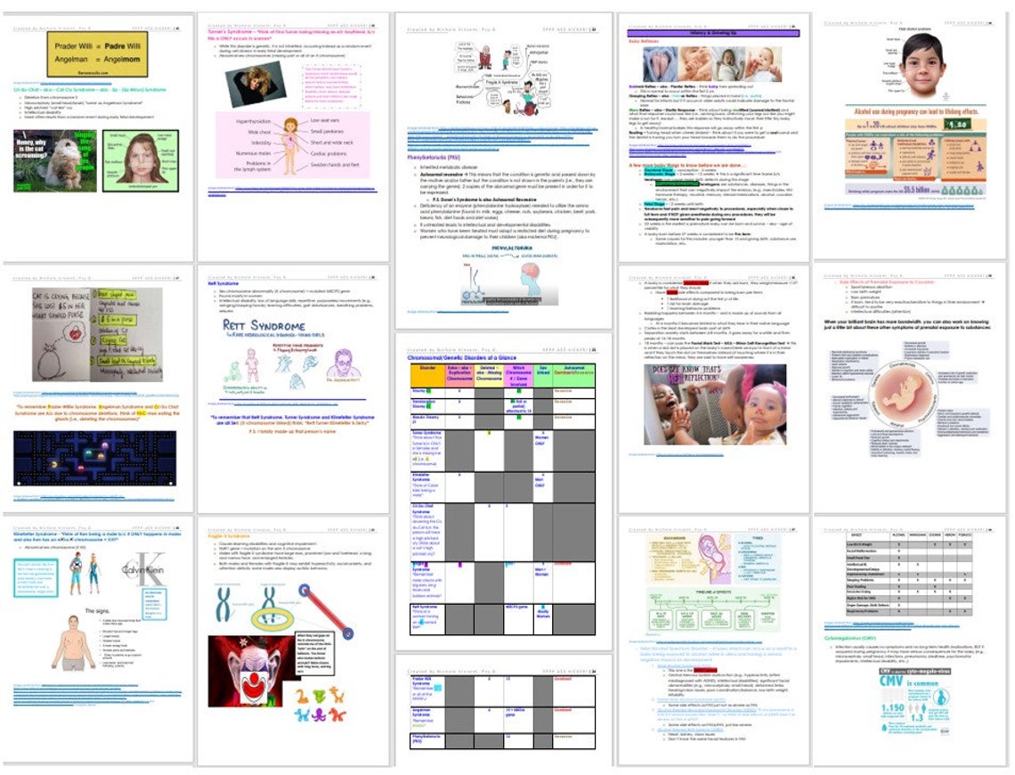 EPPP Visual Aid and Mnemonic Packet (to Supplement Your Studying ...