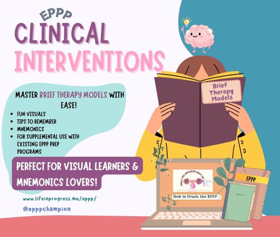 EPPP Visual Aid and Mnemonic Supplemental Packet (to Supplement Your ...