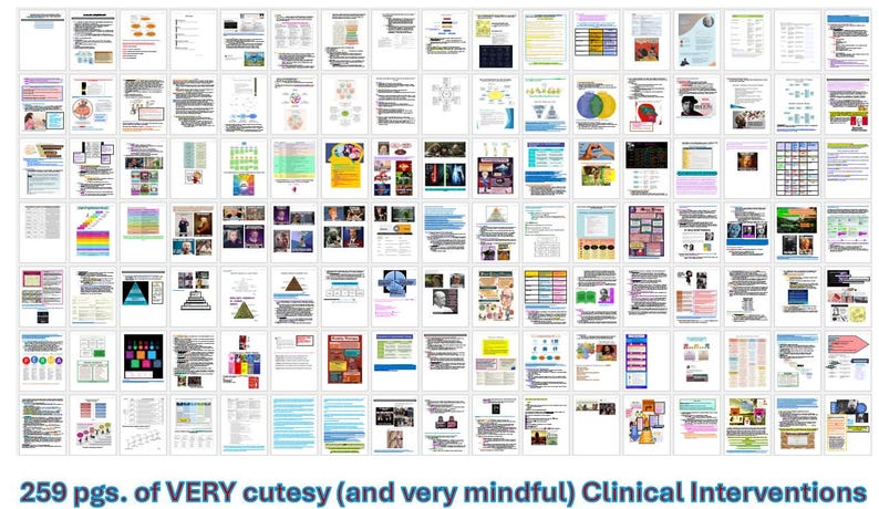 EPPP Visual Aid and Mnemonic Supplemental Packet (to Supplement Your ...