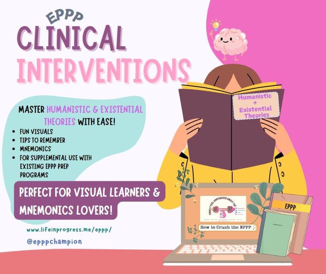 EPPP Clinical Interventions: Humanistic Theories | Visual Aid ...