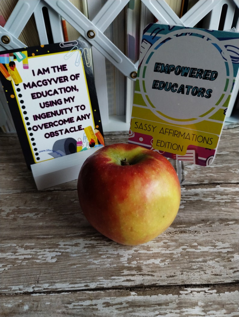 Empowered Educators: Sassy Affirmation Edition {affirmation Card Deck} - Etsy