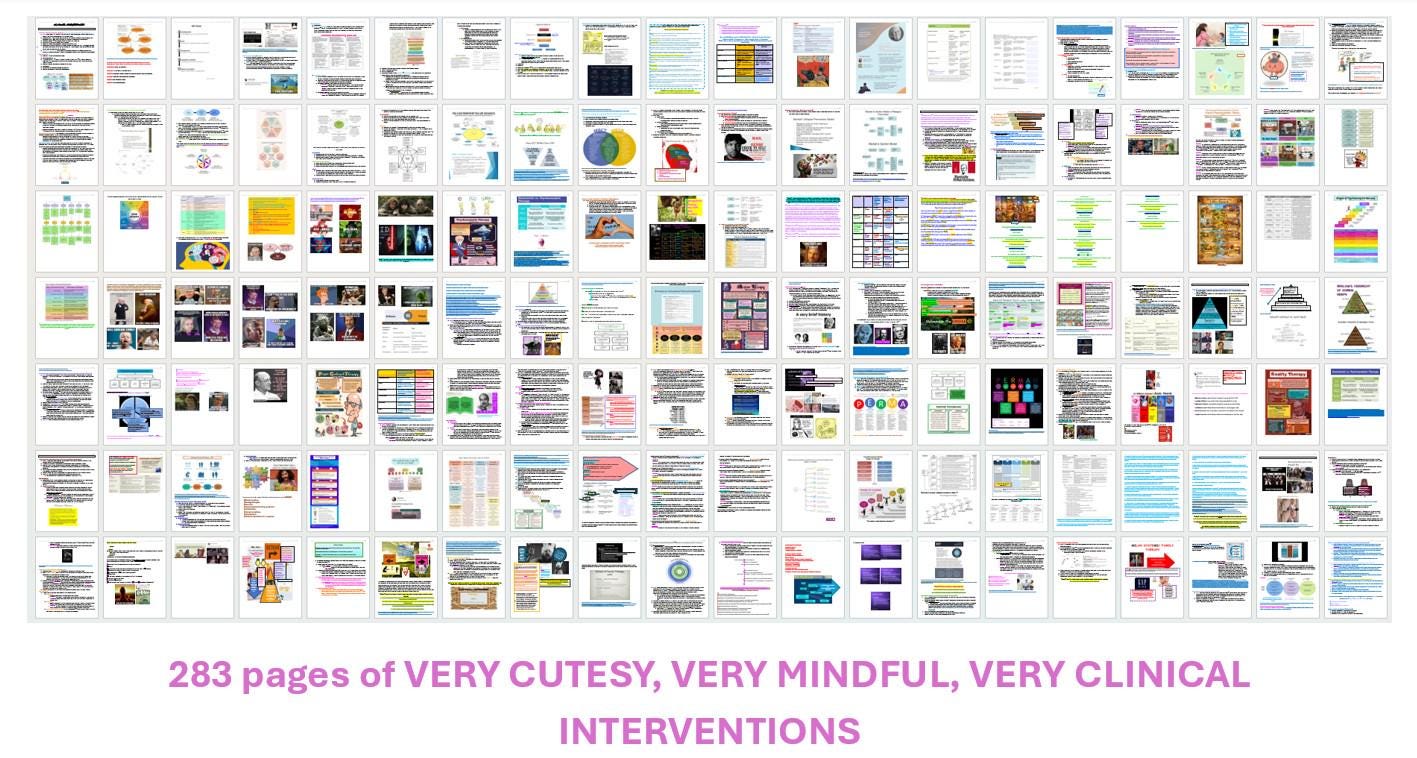 EPPP Visual Aid and Mnemonic Supplemental Packet (to Supplement Your ...