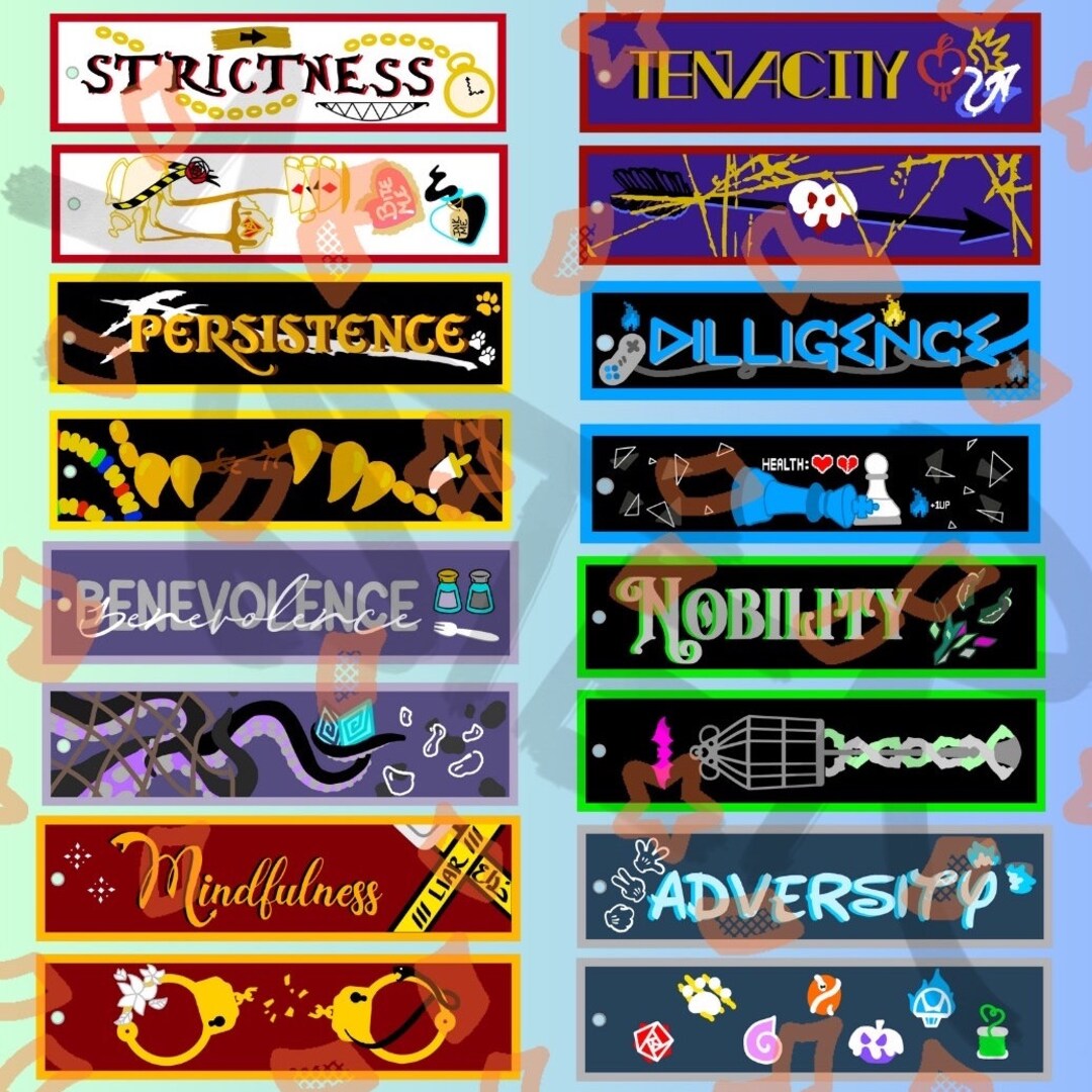 Twst Dorm Jet Tags - Etsy