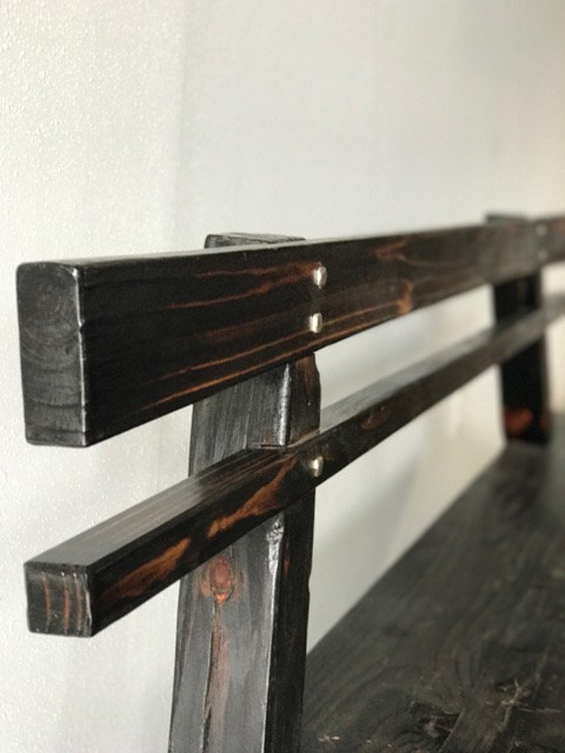 Modern Asian Sugi-ban Bench - Etsy