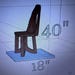 Exquisite Pacific Islander Chair. Sculptural Tongan Samoan Hawaiian ...