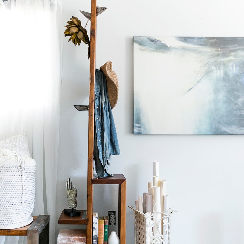 Industrial Coat Rack - Etsy